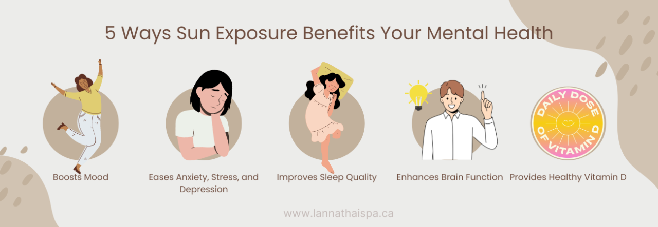 5 Ways Sun Exposure Benefits Your Mental Health - Lanna Thai Spa